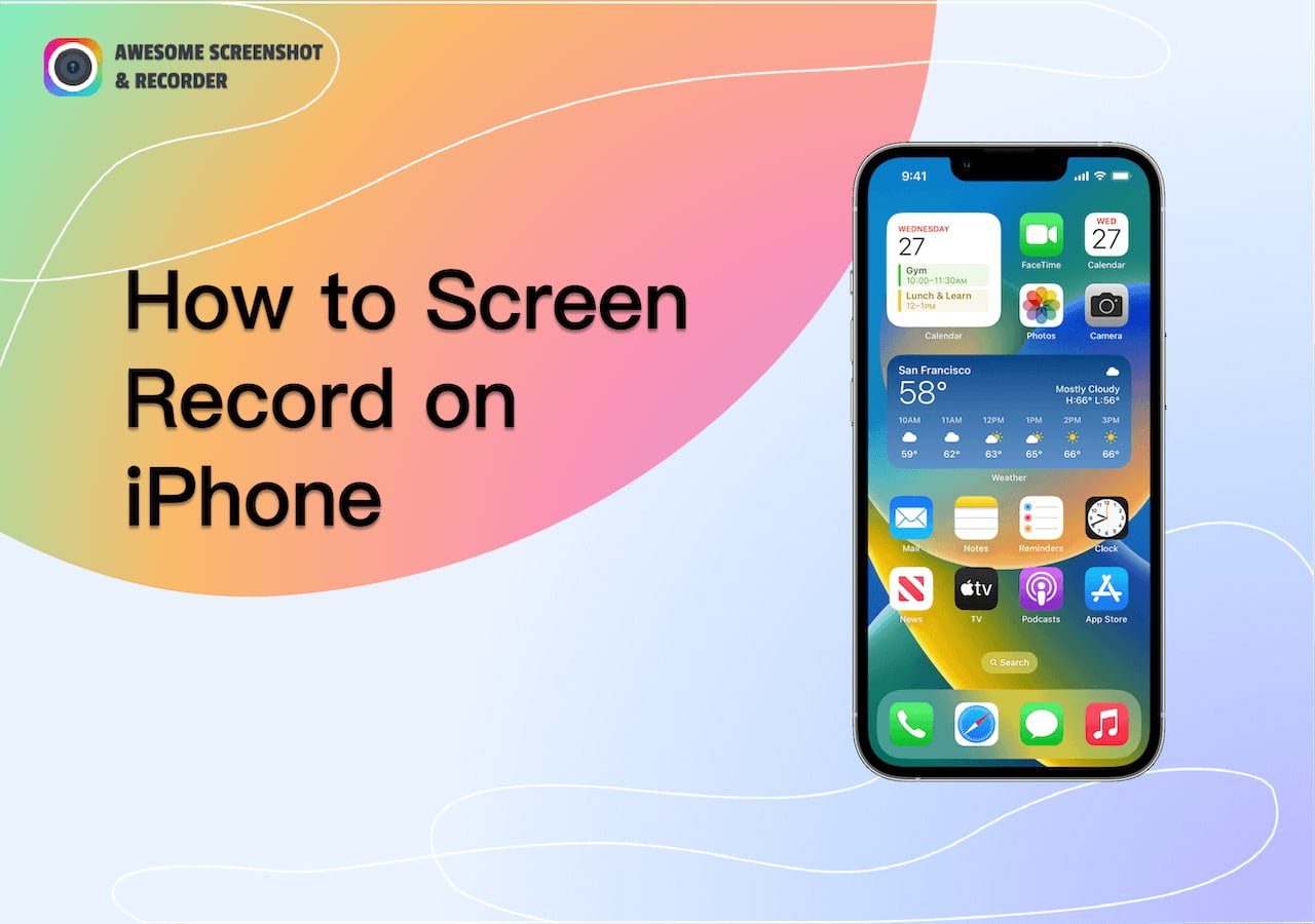  2023 How To Screen Record On IPhone Awesome Screenshot Recorder